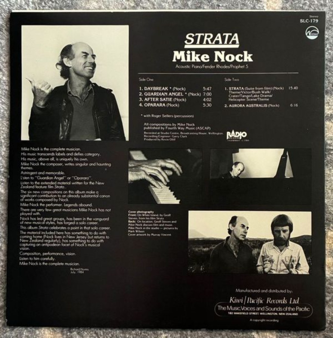 Mike Nock – Strata – Galapagos Records