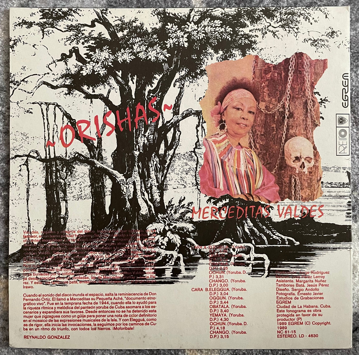 Merceditas Valdes – Ache III, Orishas – Galapagos Records