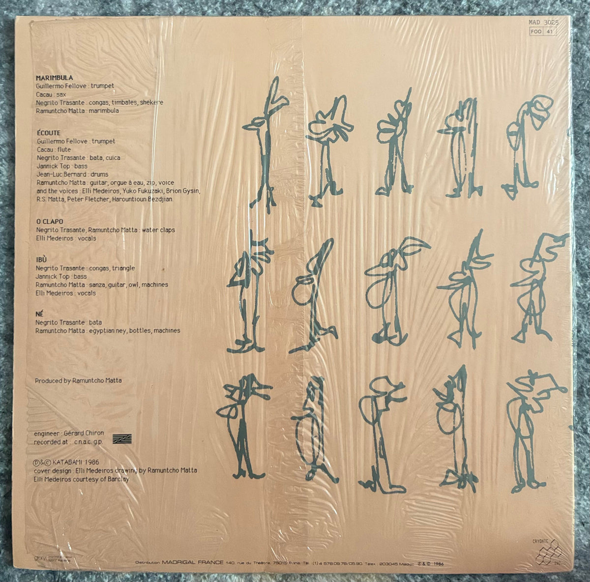 Ramuntcho Matta – Écoute... – Galapagos Records