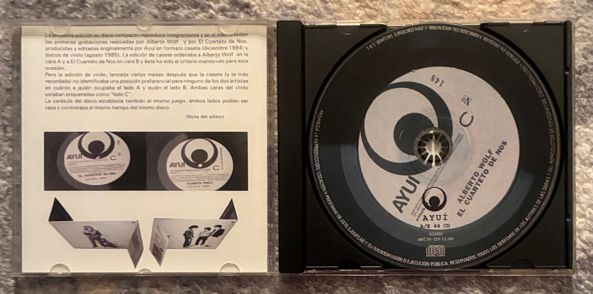 Alberto Wolf / El Cuarteto De Nos – S.T. – Galapagos Records