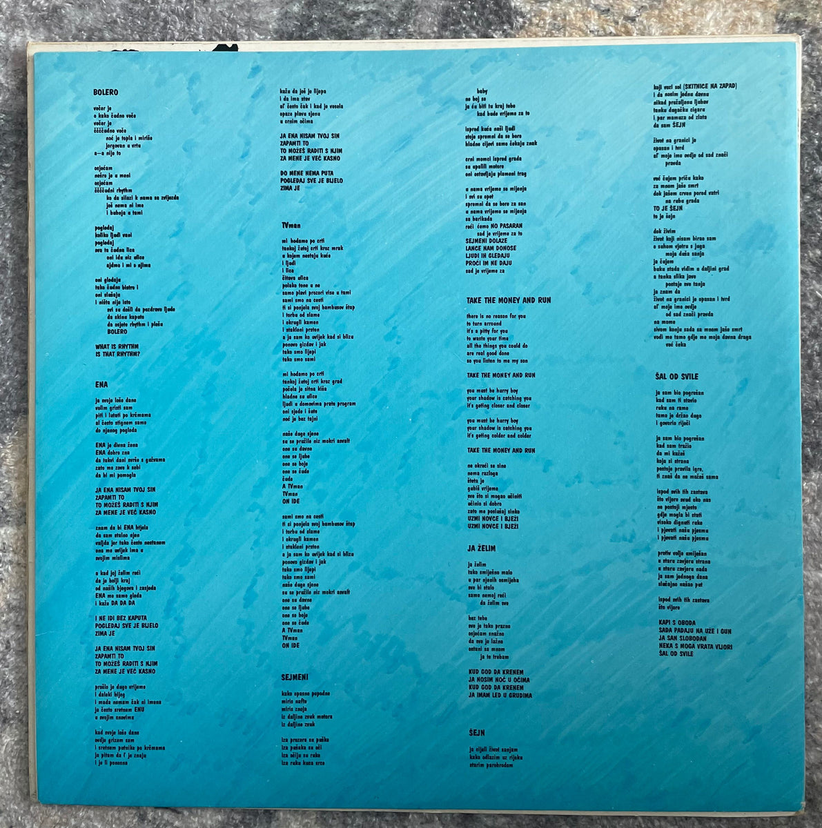 Haustor - Bolero – Galapagos Records