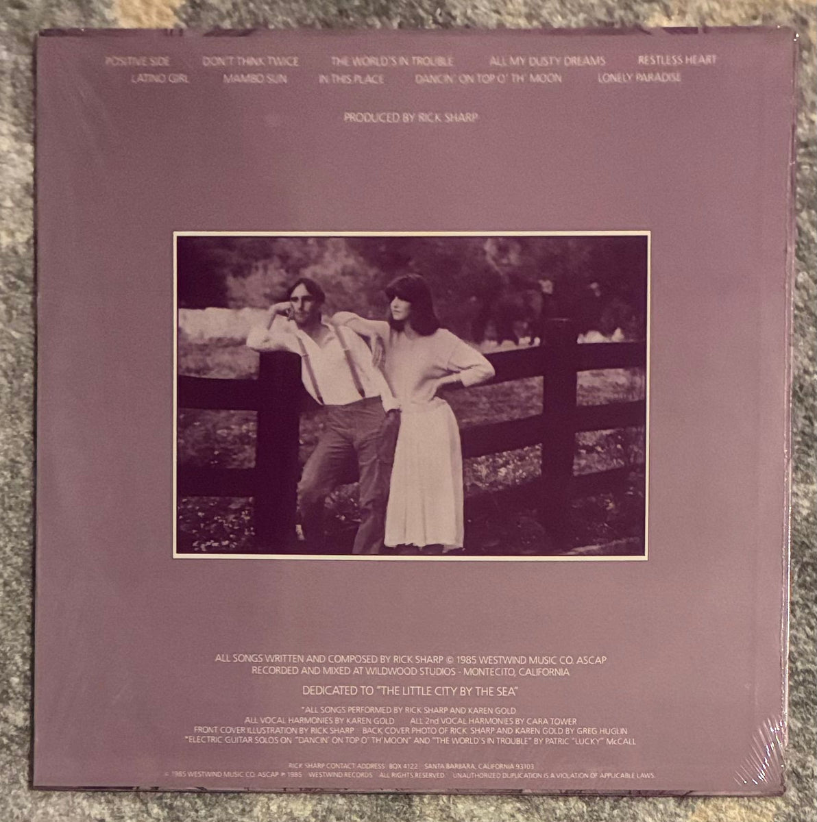 Rick Sharp – Restless Heart – Galapagos Records