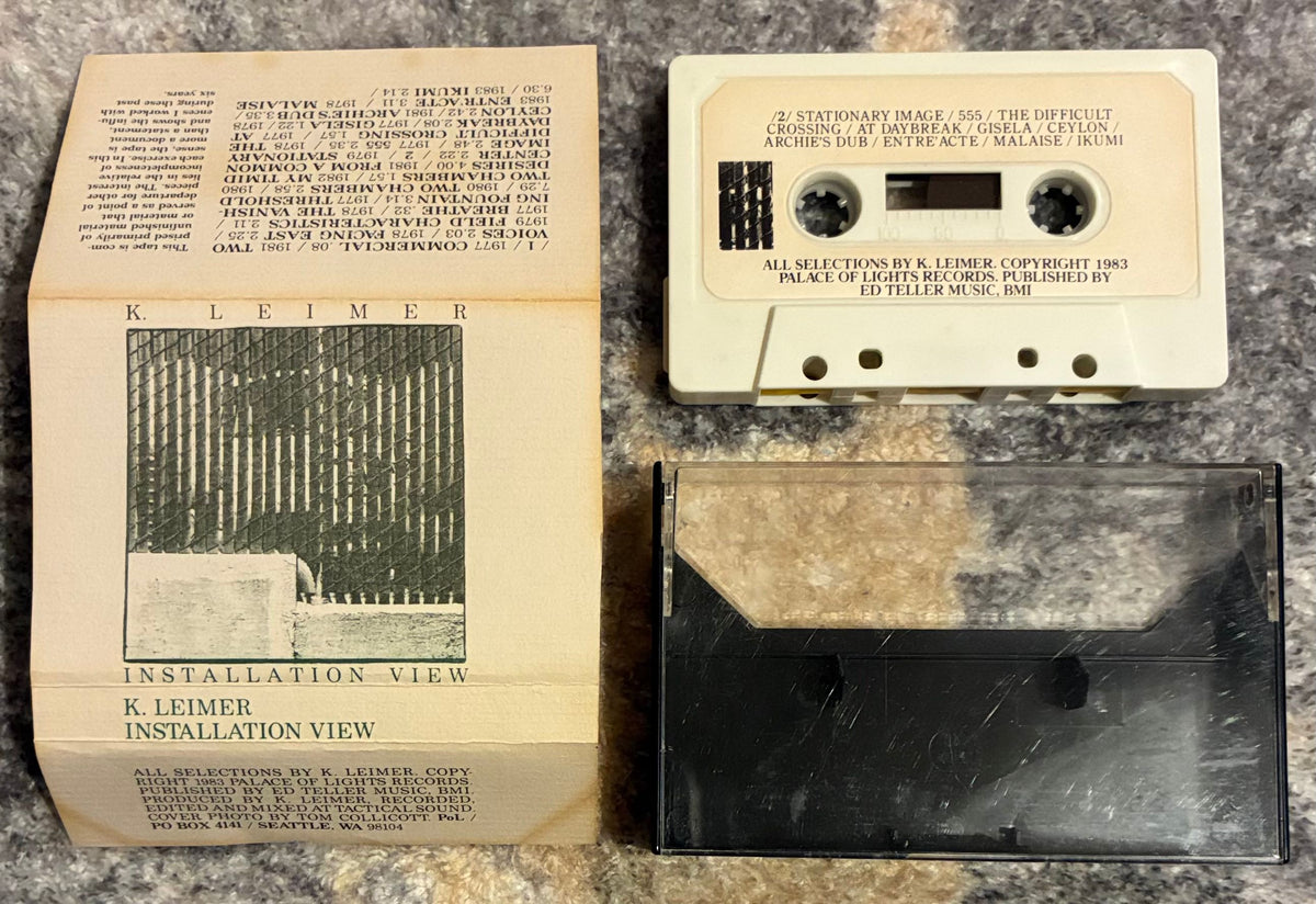 K. Leimer – Installation View – Galapagos Records