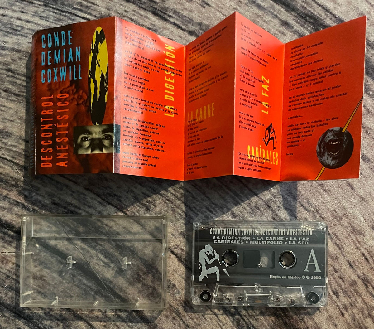 Conde Demian Coxwell - Descontrol Anestesico – Galapagos Records