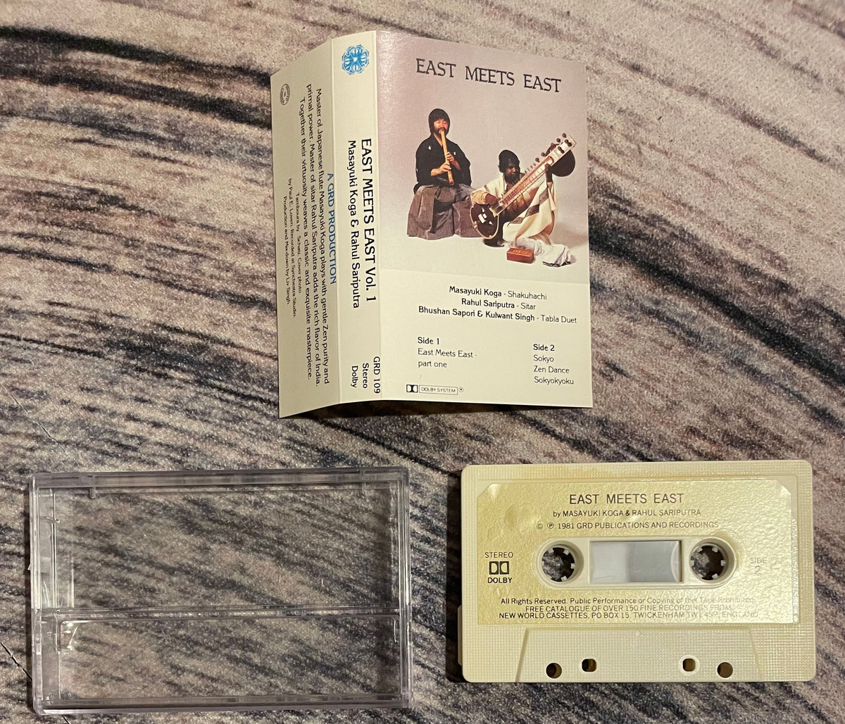 Masayuki Koga & Rahul Sariputra – East Meets East – Galapagos Records