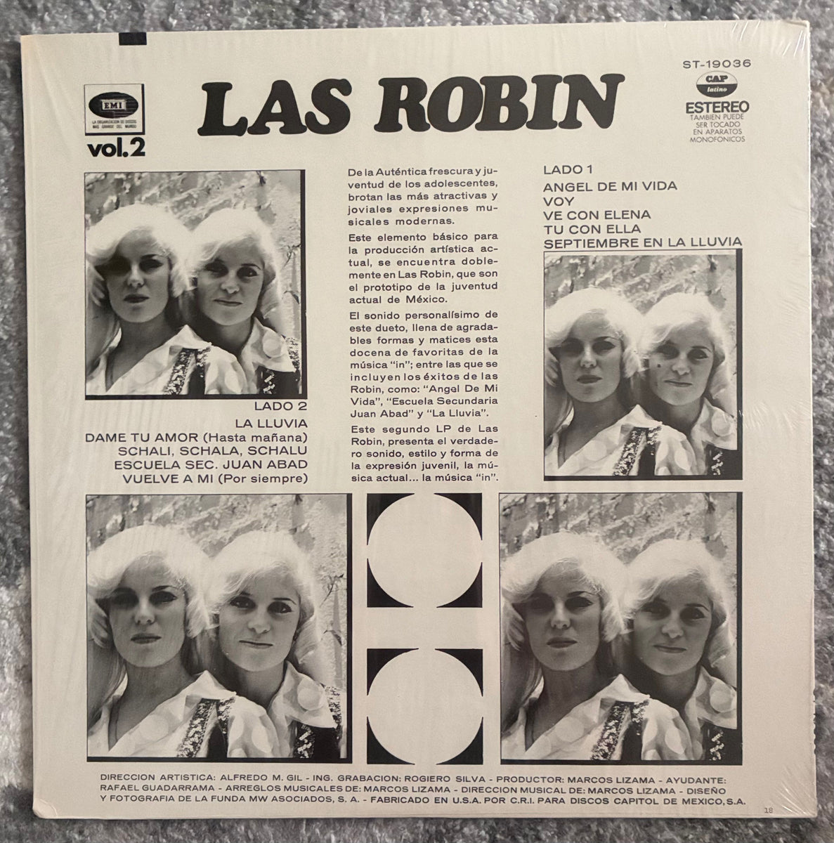 Las Robin – Vol: 2 – Galapagos Records