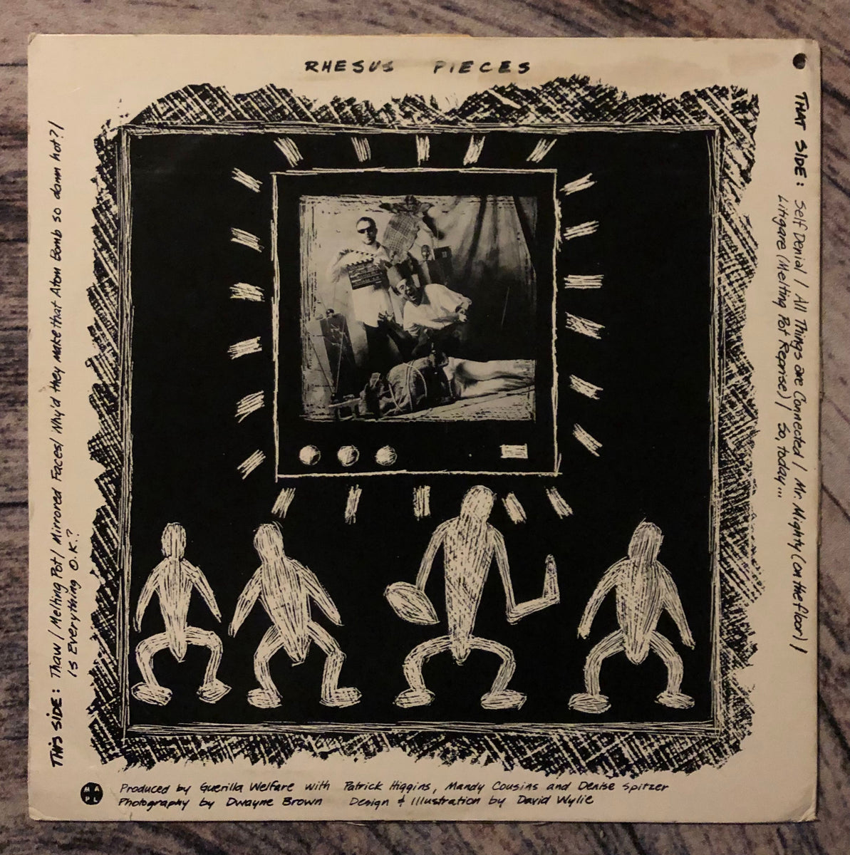 Guerilla Welfare – Rhesus Pieces – Galapagos Records