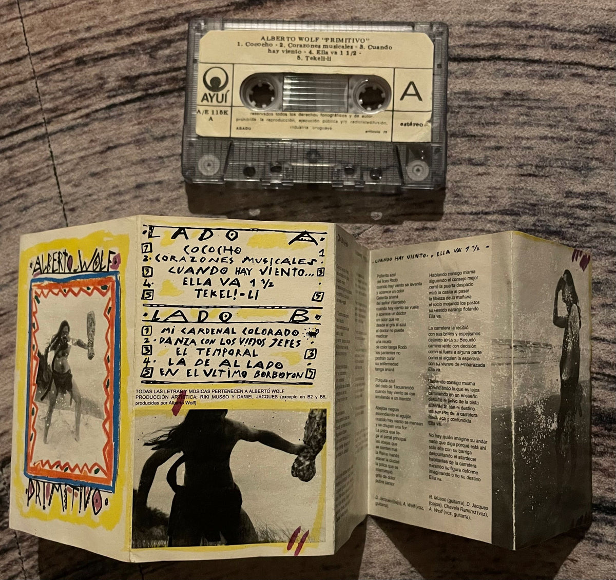 Alberto Wolf – Primitivo – Galapagos Records